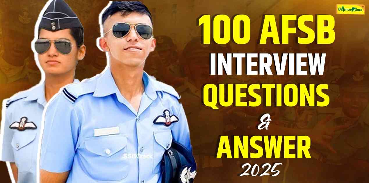 100 AFSB Interview Questions and Answers 2025