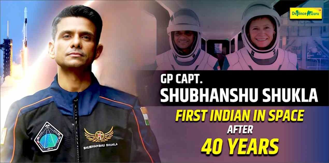 Group Captain Shubhanshu Shukla: First Indian in Space After 40 Years